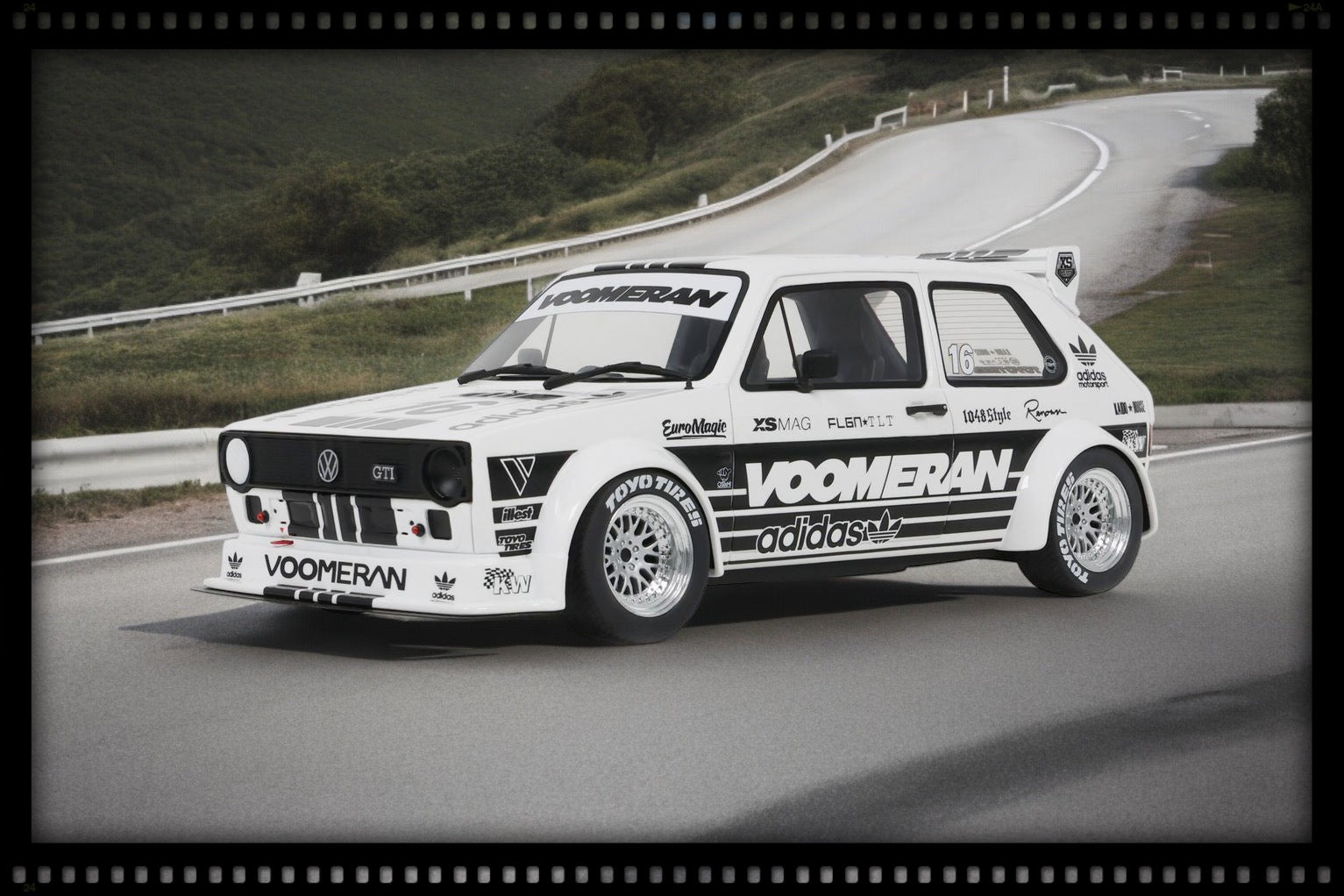 Vw GOLF 1 GTI VOOMERAN WHITE OTTOmobile 1:18 – Exclusive-Hobbyshop