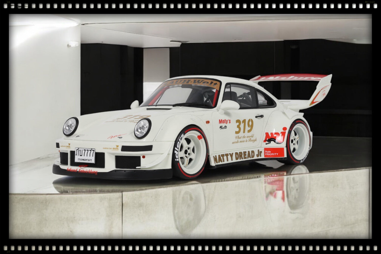 Porsche RWB NATTY DREAD JUNIOR WHITE 2024 GT SPIRIT 1:18 – Exclusive ...