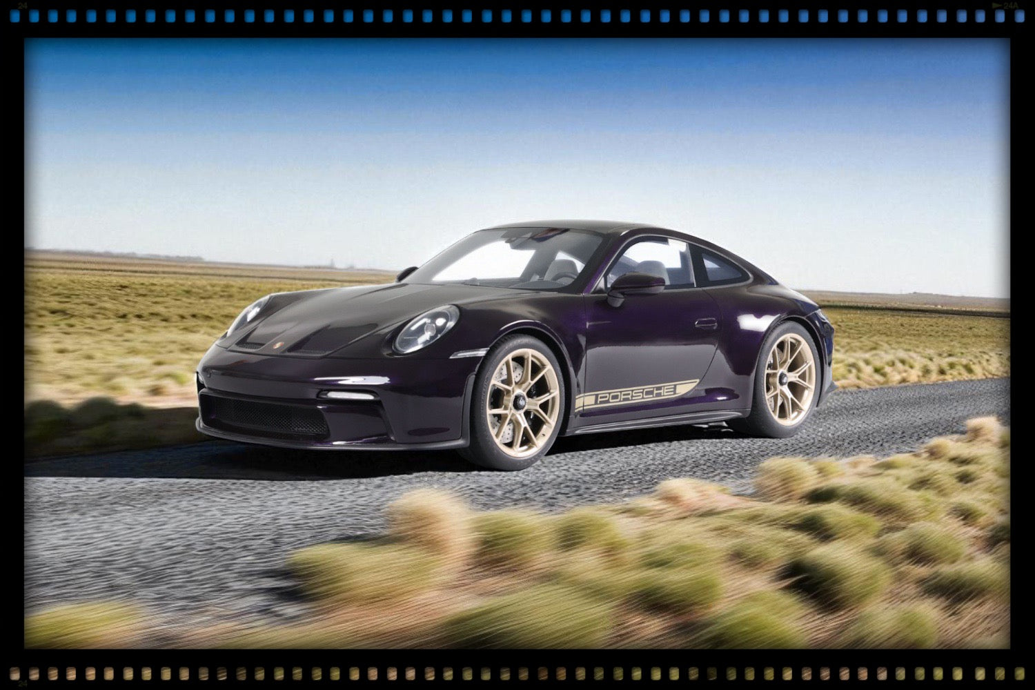 Porsche 911 [992] GT3 TOURING PURPLE 2021 GT SPIRIT 1:12 – Exclusive ...